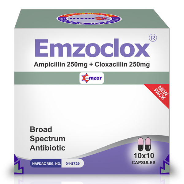 Emzoclox Capsules 10*10 - Emzor