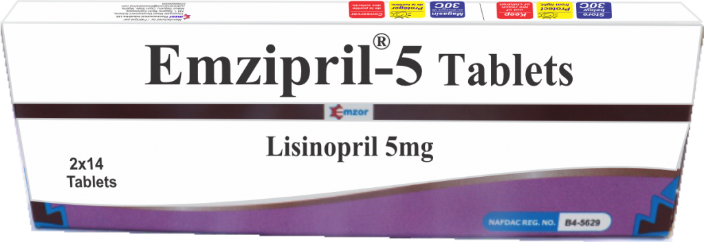 EmZipril-5 - Emzor